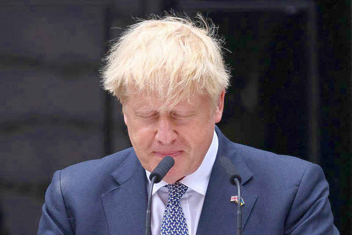 The Daily Herald Boris Johnson Resigns As British Pm
