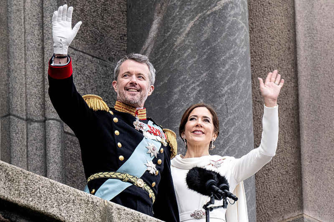 The Daily Herald - Denmark's King Frederik X appears before huge crowds ...
