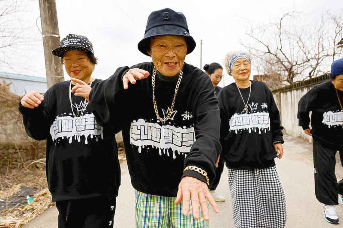 The Daily Herald - Down on the farm, South Korean granny rappers drop ...