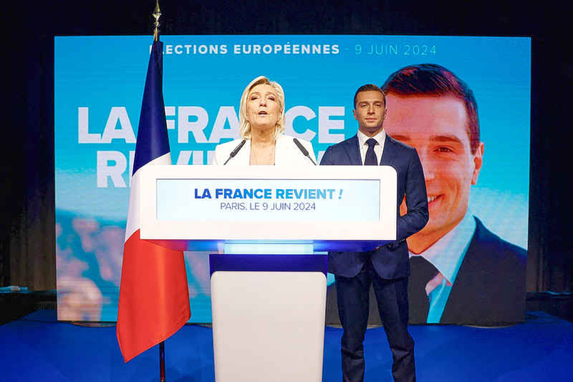 The Daily Herald - Macron calls shock French elections after far-right rout